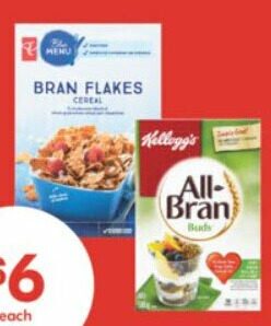Shoppers Drug Mart: Kellogg's All-Bran Buds, PC Honey Nut Oat 0's or ...